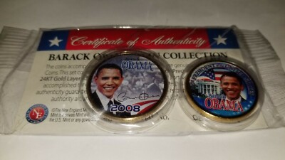 Barack OBAMA Coin collection 2008 | eBay