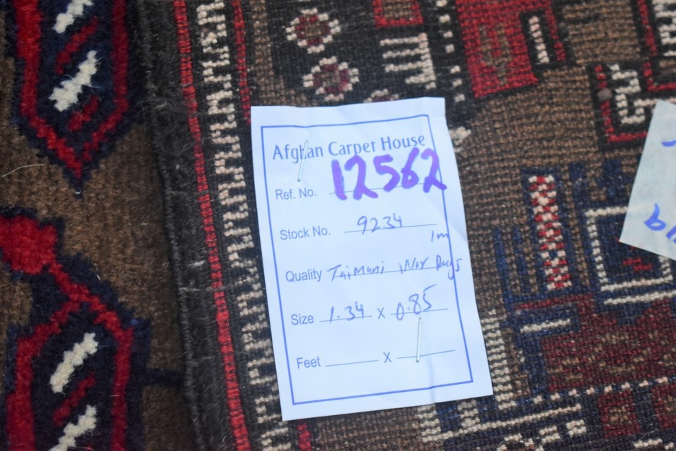 Handmade Vintage Afghan Soviet War Carpet Persian Tribal Baluchi Wool ...