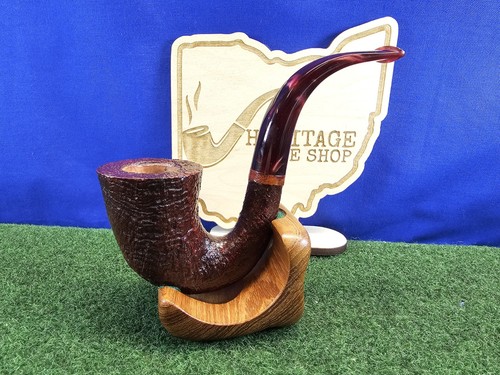 AC Angelo Cristiano Handmade Sandblasted Swan's Neck Tobacco Smoking ...