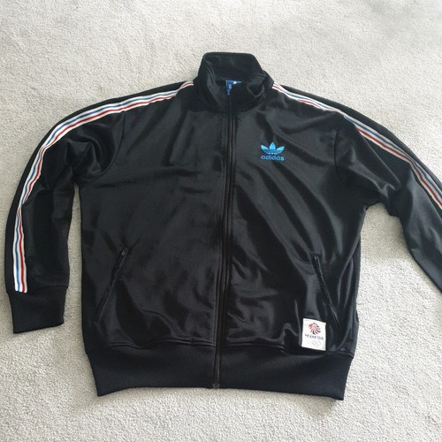 M Medium RETRO 2011 RARE TEAM GB Great Britain ADIDAS Tracksuit Jacket ...