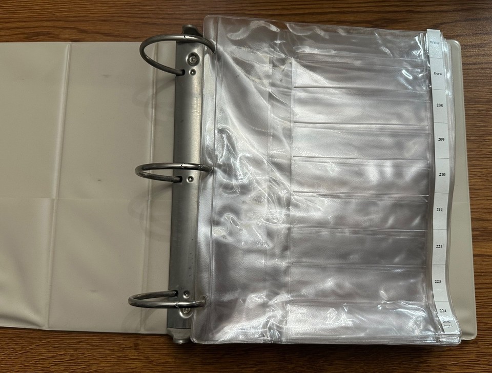 Lot of 2 Thread Beds™ Binders with Pages by Organized Stitching | eBay