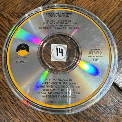 Jackson Brownie - For Everyman Music CD 1973 | eBay