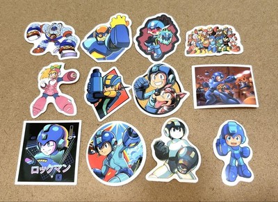 Mega Man Rockman Stickers 12 Sheets, No Duplicates 2 | eBay