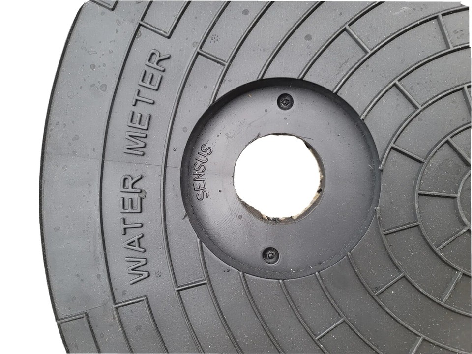 Nicor 21" Water Meter Box Cover w/ Recessed hole for Sensus/Badger ...