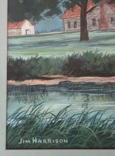 Jim Harrison original artist's study of "Fresh Grits". | eBay
