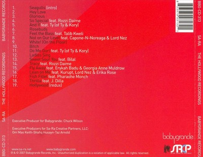 SA-RA HOLLYWOOD RECORDINGS NEW CD 823979031321| eBay