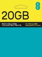 EE sim Card Preloaded 20GB 75GB 150GB | Offer of the day