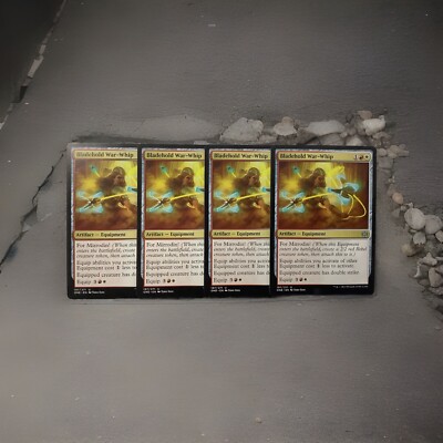 MTG ONE: X4 Bladehold War-Whip (Artifact Equipment) Uncommon 197/271 | eBay