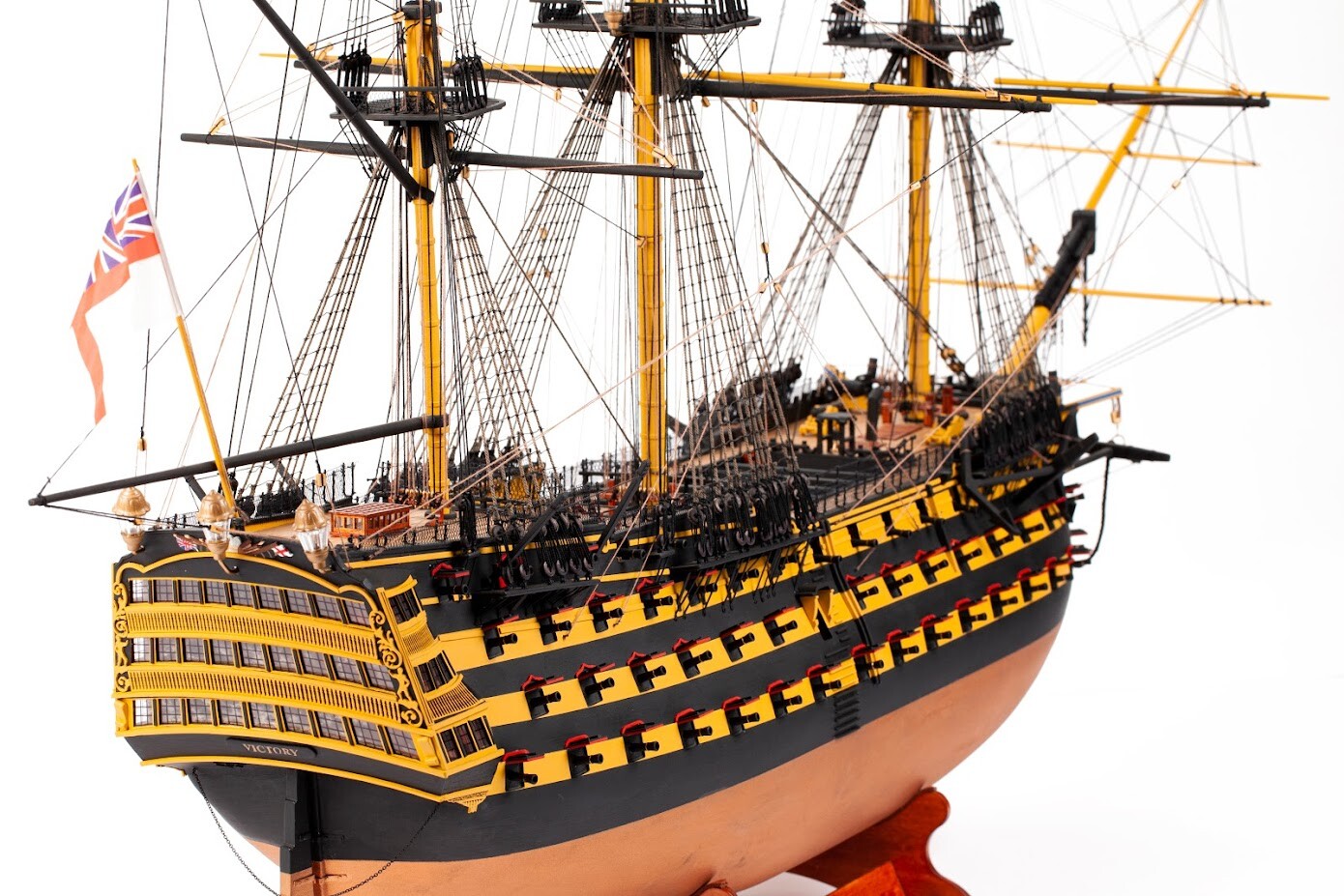 Billing Boats 498 - HMS VICTORY - 1:75 - Wooden And Metal Assembly Kit ...