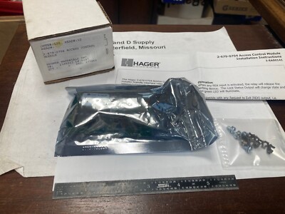 Hager 2-679-0704, Access Control Module, In Factory Sealed Antistatic ...