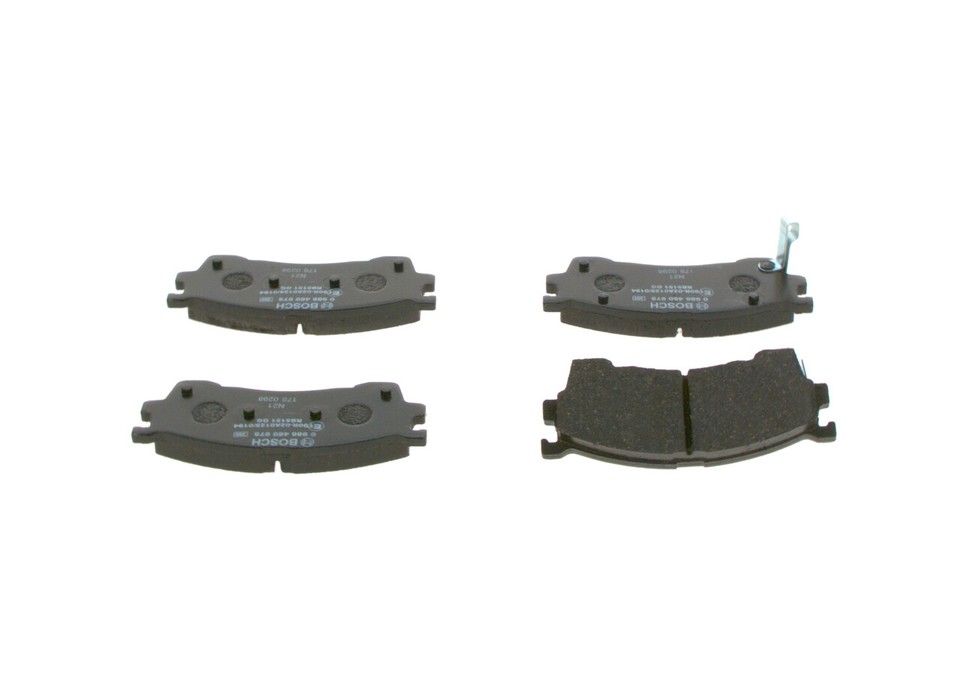 BOSCH 0 986 460 975 Brake Pad Set, disc brake for EUNOS,FORD AUSTRALIA ...