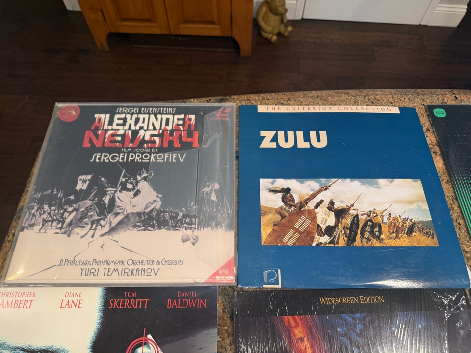 10 LOT Laserdisc LD VIDEO DISCS GREAT MOVIES DRAMA COMEDY ACTION ...