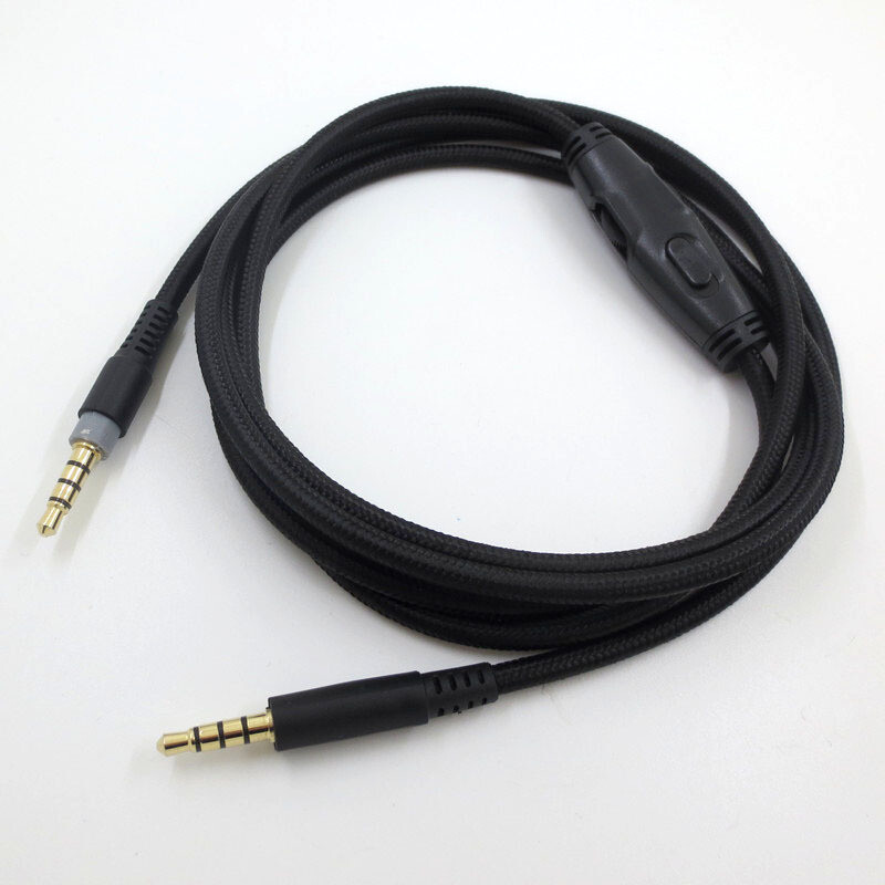 1.5m Headset Cable Audio Cord Line For HyperX- Cloud/Cloud Alpha Gaming ...