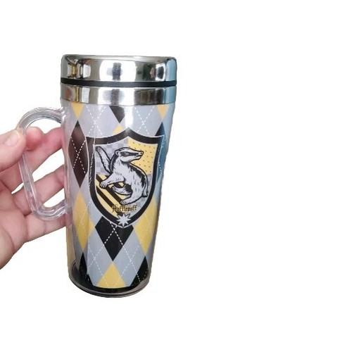 Harry Potter Hufflepuff Crest Logo 16 oz Acrylic Travel Mug | eBay