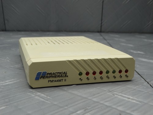 Practical Peripherals PM144MT II External Modem RJ11 (No Power Supply ...