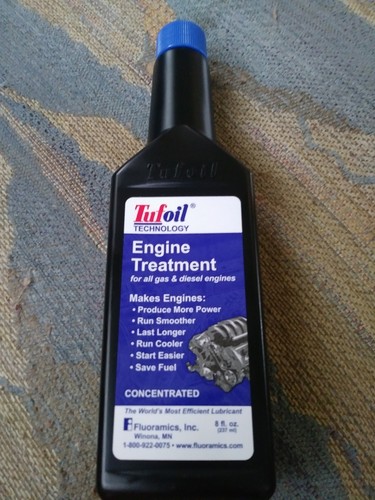 Tufoil Engine Oil 8 Oz Treatment for All Gas & Diesel Engines for sale ...