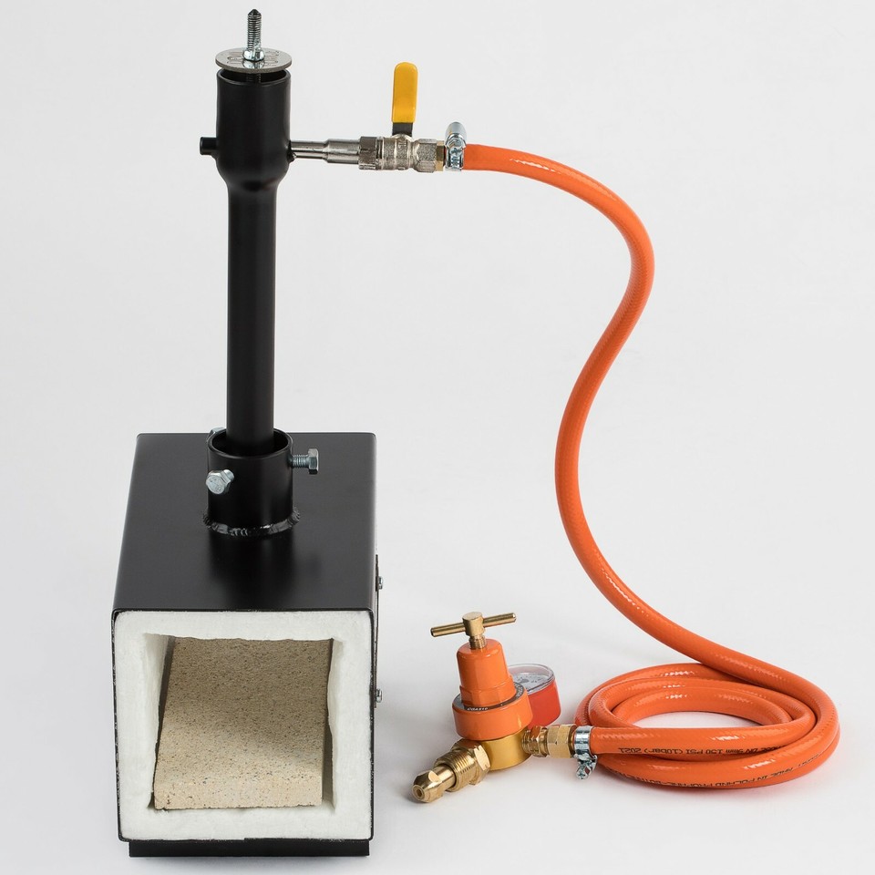 DFPROF1b GAS PROPANE FORGE Furnace Burner Knife Making Blacksmith ...