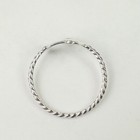 Sterling Silver Anchor Twisted Rope Marine Nautical Ocean Ring Size 8 ...