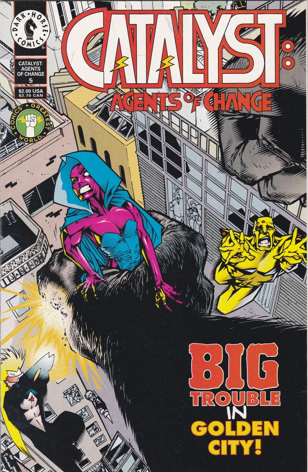 Catalyst: Agents of Change #5: Dark Horse Comics (1994) VF/NM 9.0 | eBay