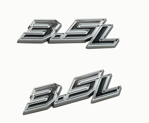 2Pcs 3.5L Power Stroke Super Duty Turbo Side Emblem Badge Nameplate ...