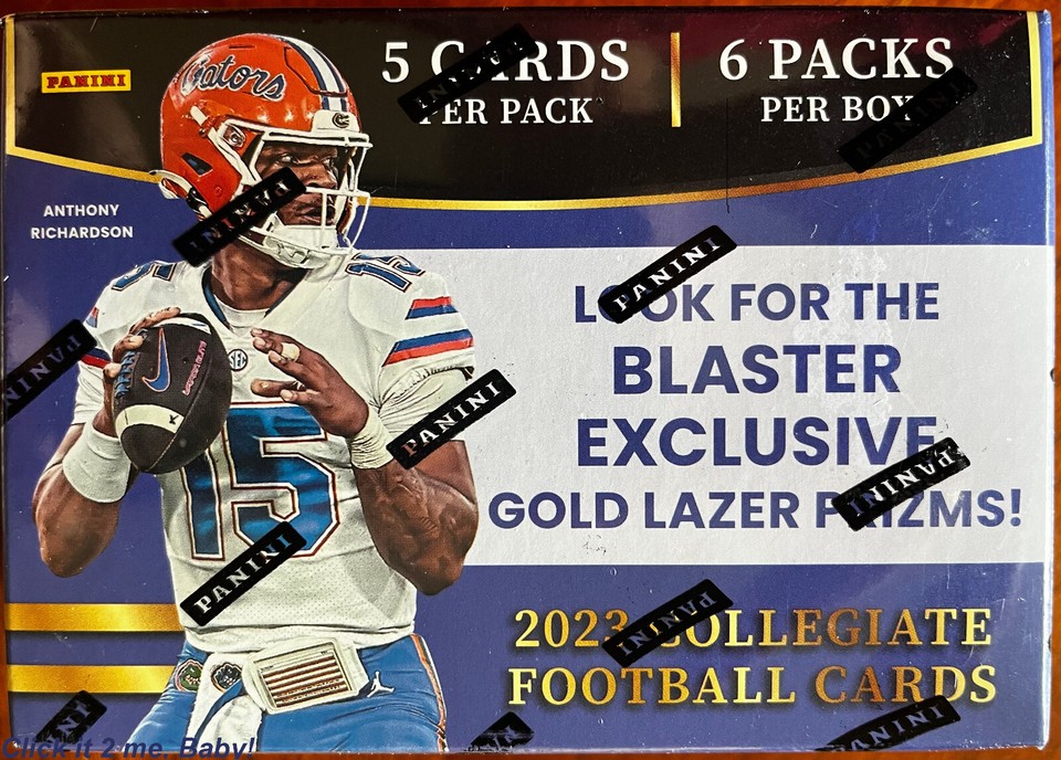 2023 PANINI SELECT DRAFT PICKS Collegiate Football Blaster Box 30 Cards ...
