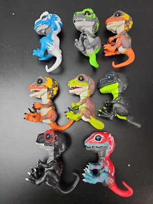 Jurassic World Dinosaur Fingerlings Lot of 8 | eBay