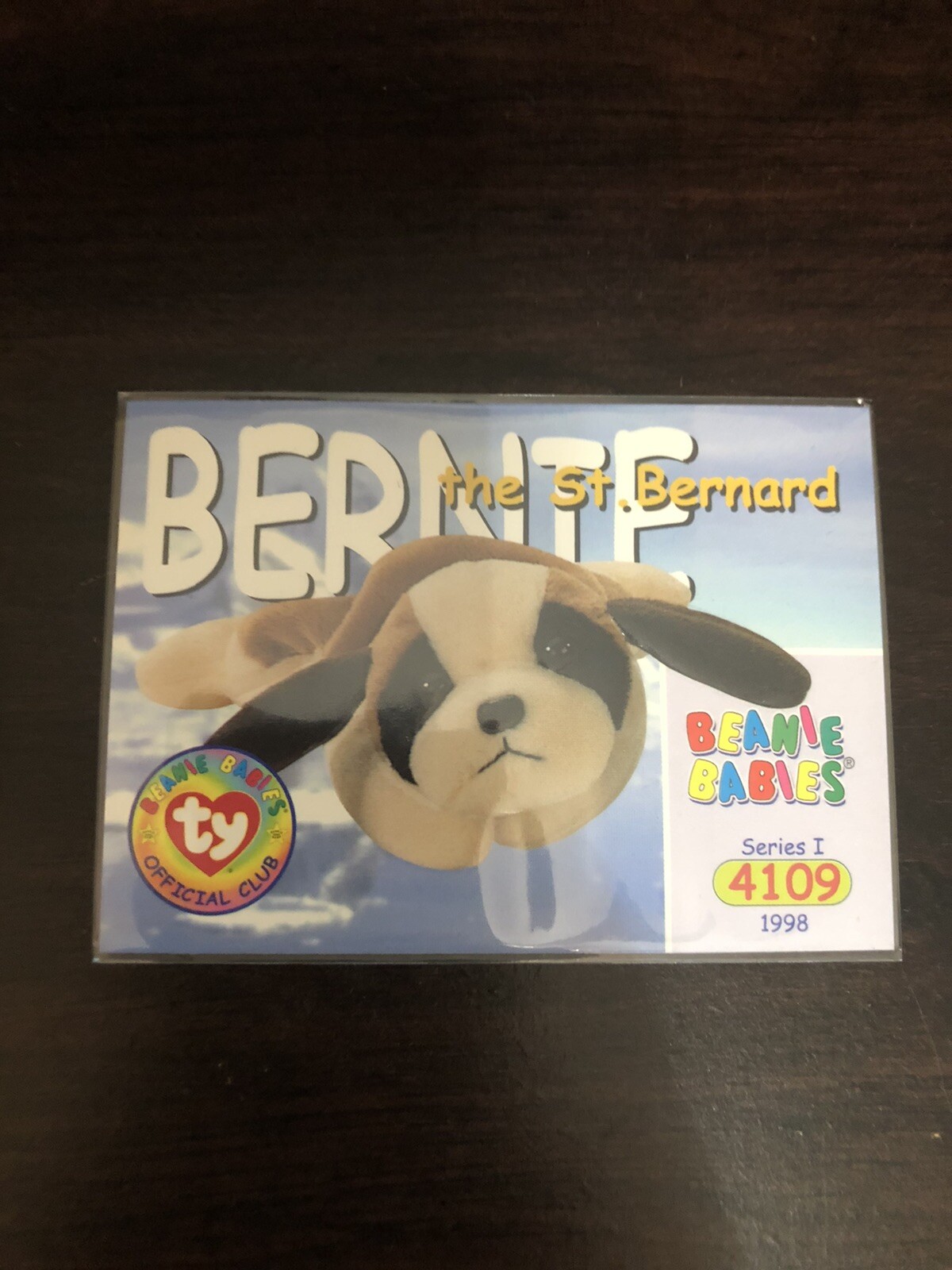 1998 Beanie Babies #52 Bernie the St. Bernard - Cards Series 1 4109 | eBay