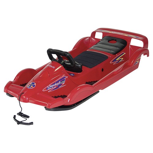 AlpenGaudi Doublerace Rot Lenkrodel Schlitten Bob Double Race Rodel 2 ...