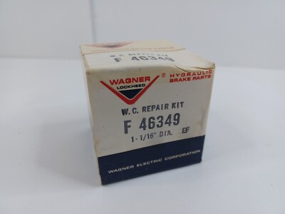Vintage NOS Wagner Lockheed Wheel Cylinder Repair Kit F46349 1-1/16"dia ...