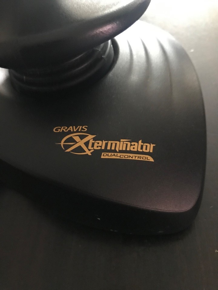 GRAVIS XTERMINATOR DUAL CONTROL #10511 JOYSTICK for PC / MAC with USB ...