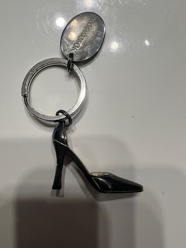 Nordstrom High Heel Metal Shoe Key Chain Ring Fob Silver Tone 2000 ...