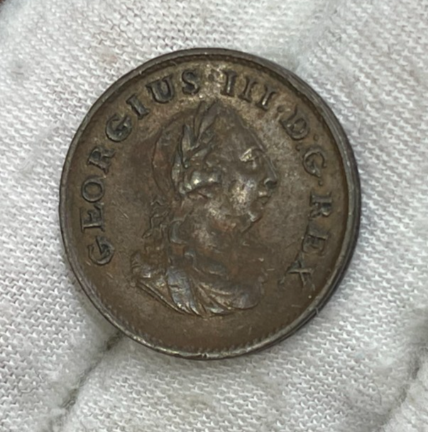 1808 Ireland One Farthing Coin Great Condition | eBay