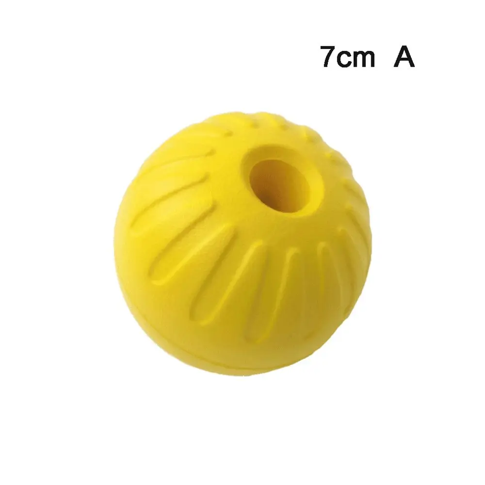7Cm/9Cm Indestructible Rubber Ball Pet Dog Training Chew Play Fetch ...
