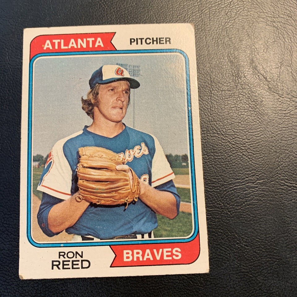 Cb26 1974 Topps #346 Ron Reed Atlanta Braves | eBay