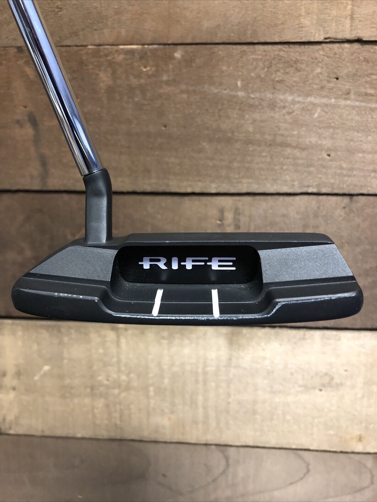 USED RH Rife Golf Roll Groove RG2 Widened Heel Blade Putter (34") 244 ...