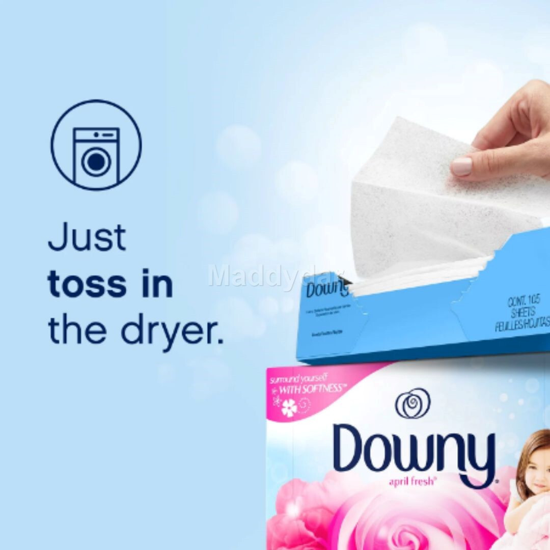 Downy Fabric Softener Dryer Sheets, April Fresh, 240 Ct | eBay