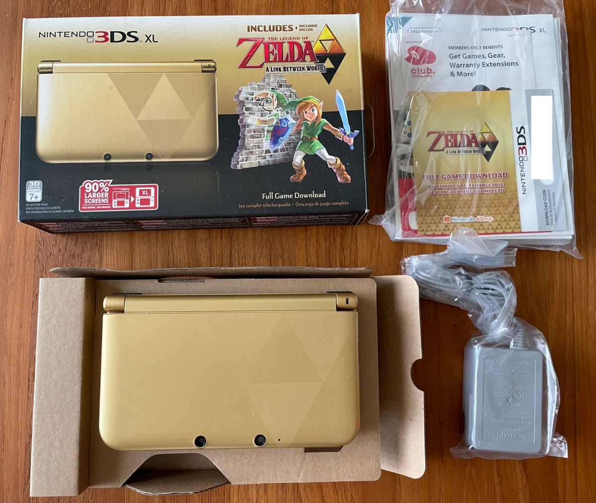 Zelda A Link Between Worlds 3ds Xl Bundle