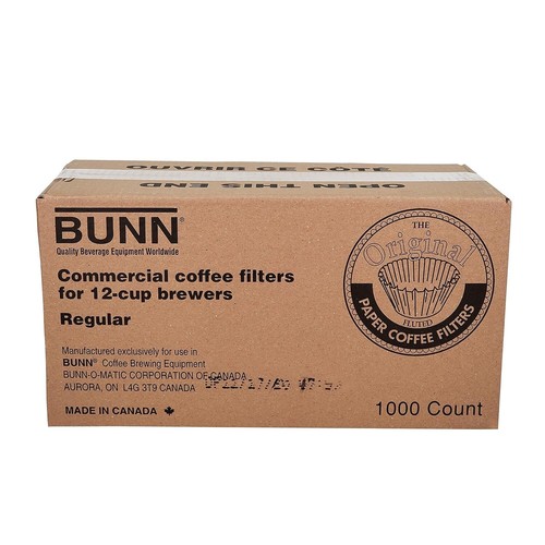 BUNN 12-Cup Commercial Coffee Filters (20115.000), 1000 Count, White | eBay