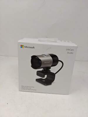 Microsoft Q2F-00013 LifeCam Studio with Built-in Noise Cancelling ...
