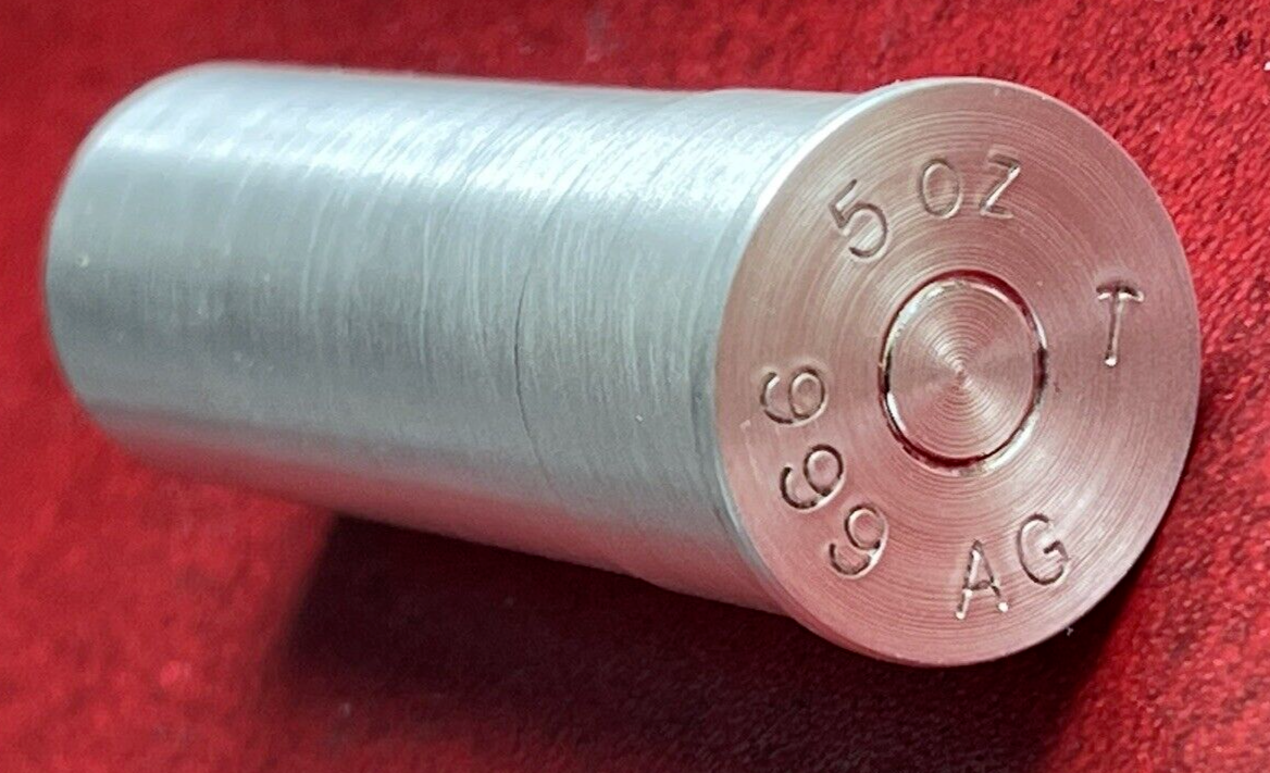 5 OZ .999 FINE SILVER SHOTGUN SHELL | eBay
