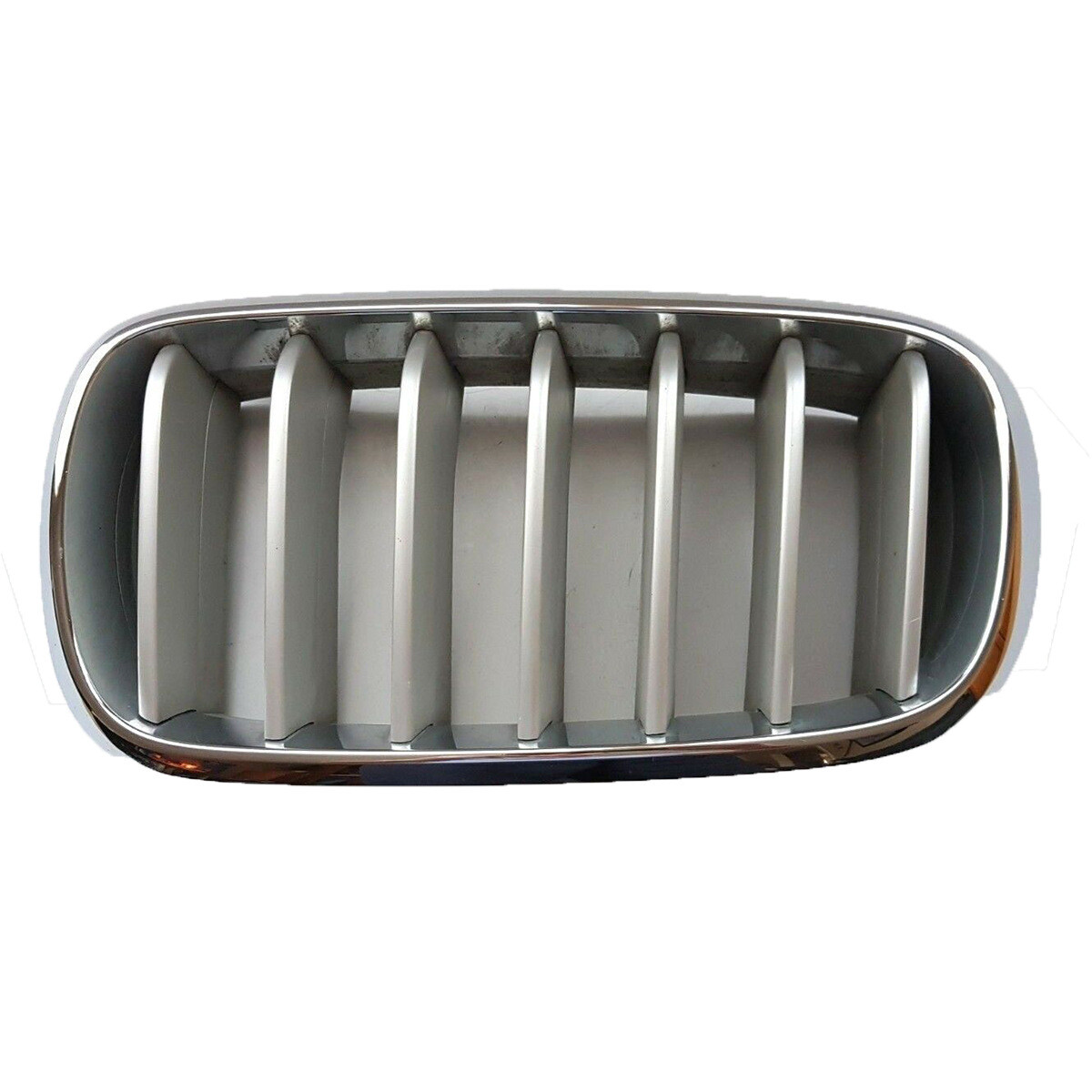 51117294485 Left Front Silver Center Grille For 2014-2018 BMW X5 X6 F15 ...