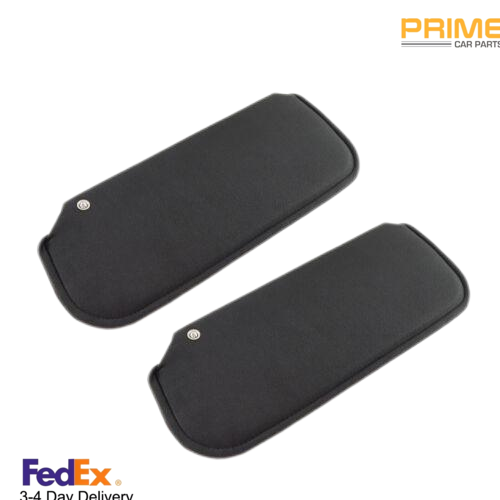 2 x Black Sun Visors Fits 78-88 Monte Carlo El Camino Regal Grand Prix ...