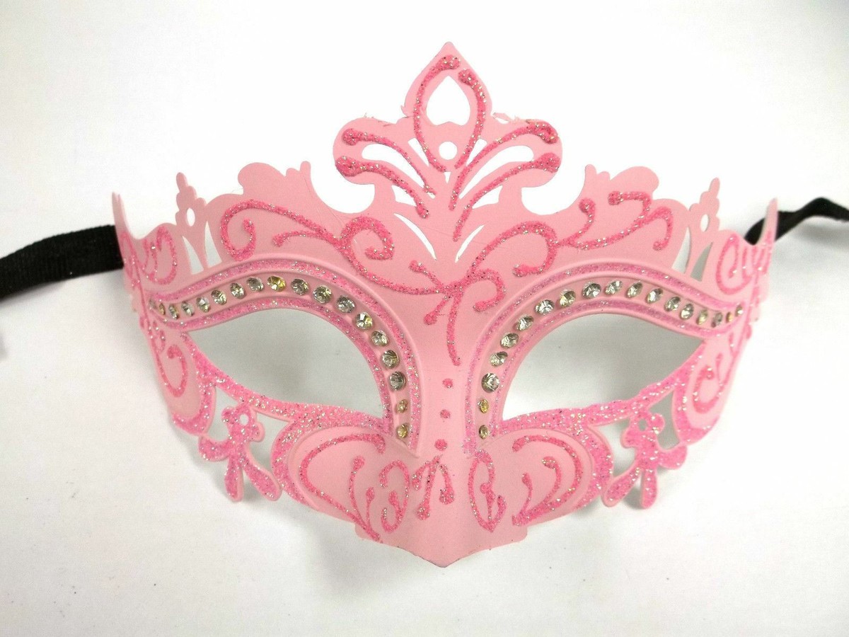 Pink Party Mask For Women