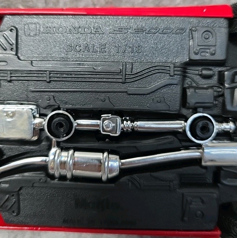 MAISTO SPECIAL EDITION HONDA S2000 CONVERTIBLE RED DIE CAST CAR 1:18 ...