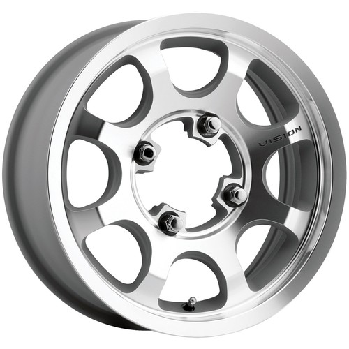15x7 +13 Vision 351 Flow 5x4.5 Machined Wheels (Set of 4) | eBay