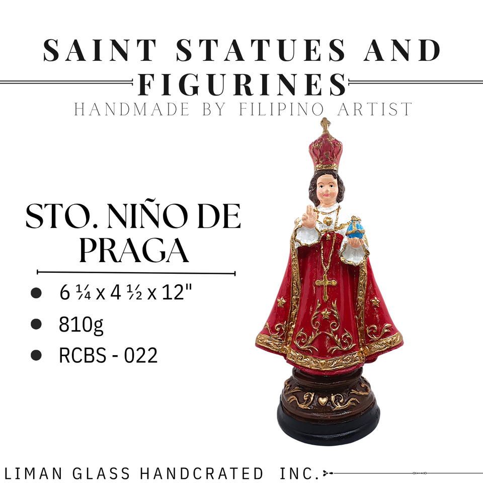 Saint Figurines and Statues Handmade by Filipino Artist Sto. Nino de ...
