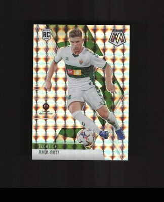 2020-21 Panini Mosaic La Liga #24 Raul Guit Rookie Card Silver PRIZM | eBay