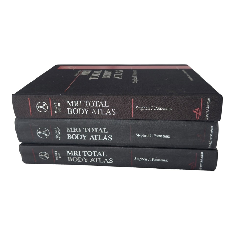 MRI Total Body Atlas, Volume l, ll, &. lll: Body by Stephen Pomeranz ...