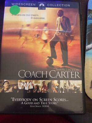COACH CARTER [DVD PREVIOUSLY VIEWED 2004 WIDESCREEN] SAMUEL L JACKSON ...