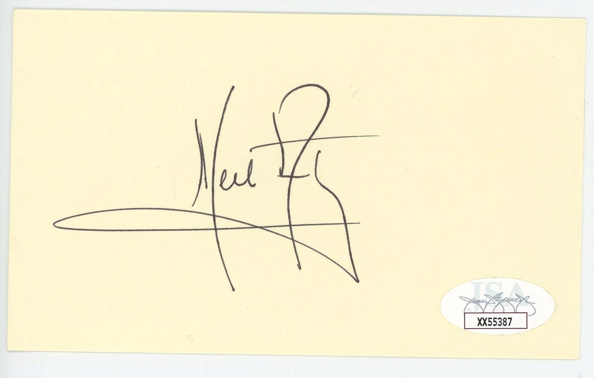 Neil Armstrong Original Signature